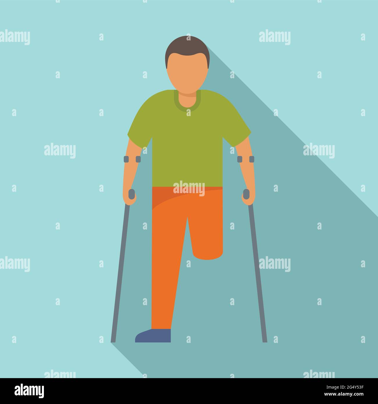 Male Amputee High Resolution Stock Photography and Images - Alamy