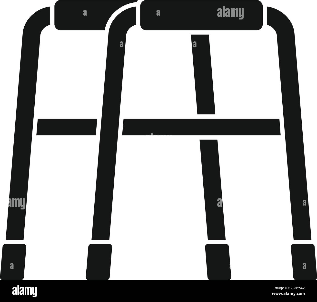 Walker icon, simple style Stock Vector Image & Art - Alamy