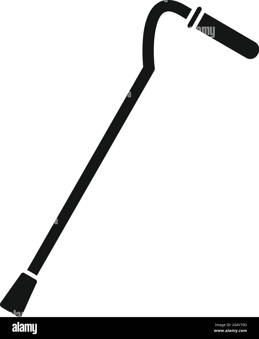 Steel walking stick icon, simple style Stock Vector Image & Art - Alamy