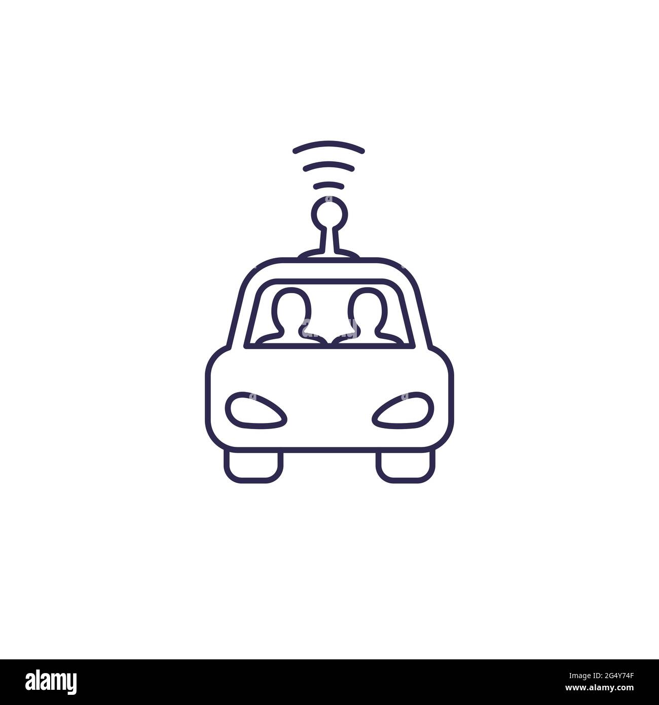 Self drive autopilot Cut Out Stock Images & Pictures - Alamy