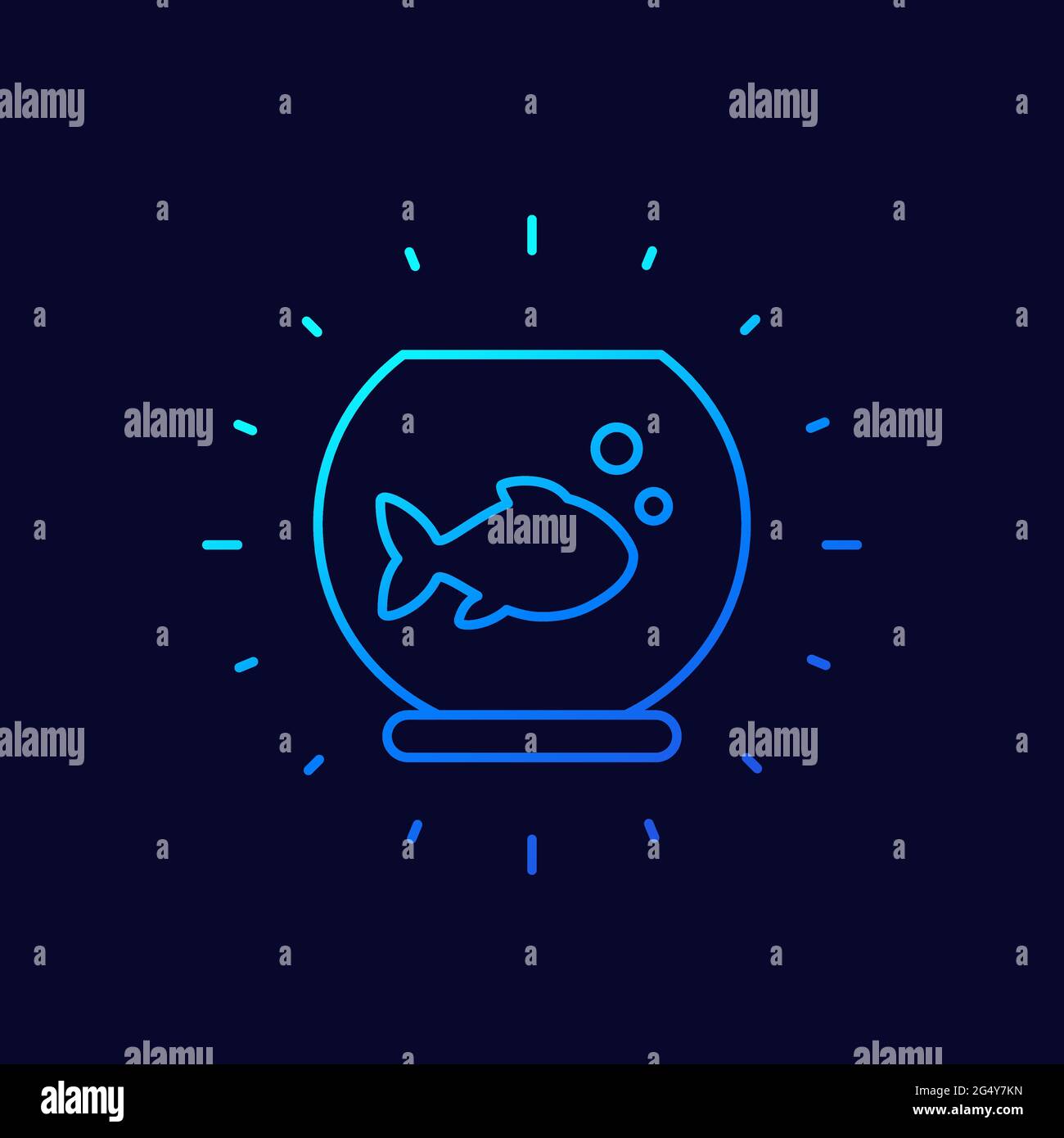 One line bowl icon Stock Vector Images - Alamy