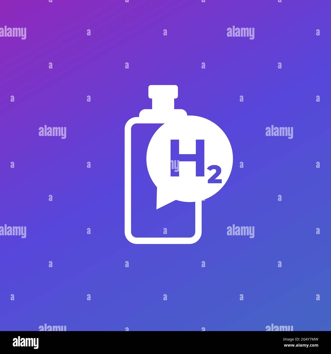 hydrogen gas tank vector icon Stock Vector Image & Art - Alamy