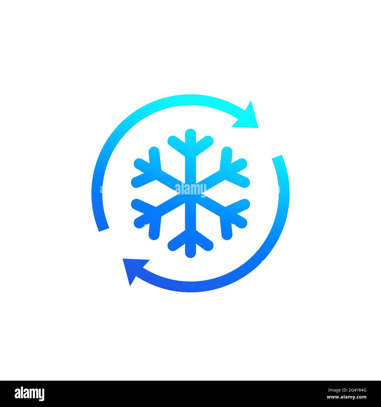 defrost icon with arrows, vector Stock Vector Image & Art - Alamy