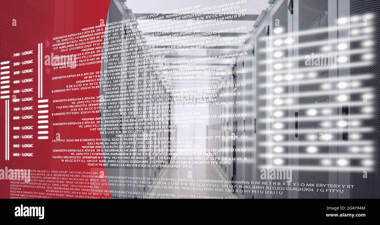 Data processing against empty hi-res stock photography and images - Alamy