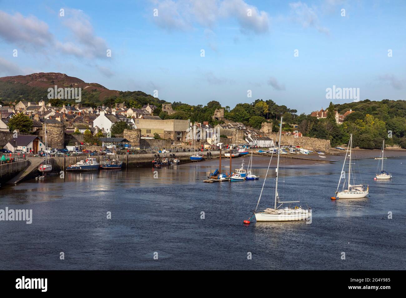 Conwy town hi-res stock photography and images - Alamy