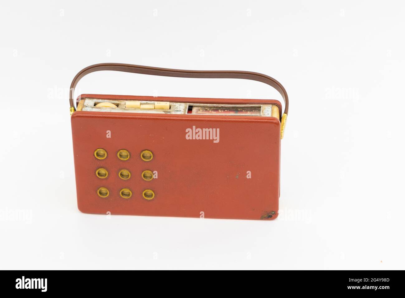 1960s 1962 vintage small Ferguson 3110 transistor radio or tranny on a ...