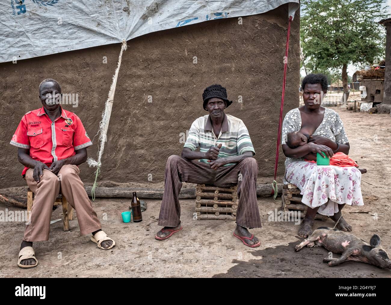 Bidibidi, Morobi, refugee camp, Uganda, Africa Stock Photo - Alamy
