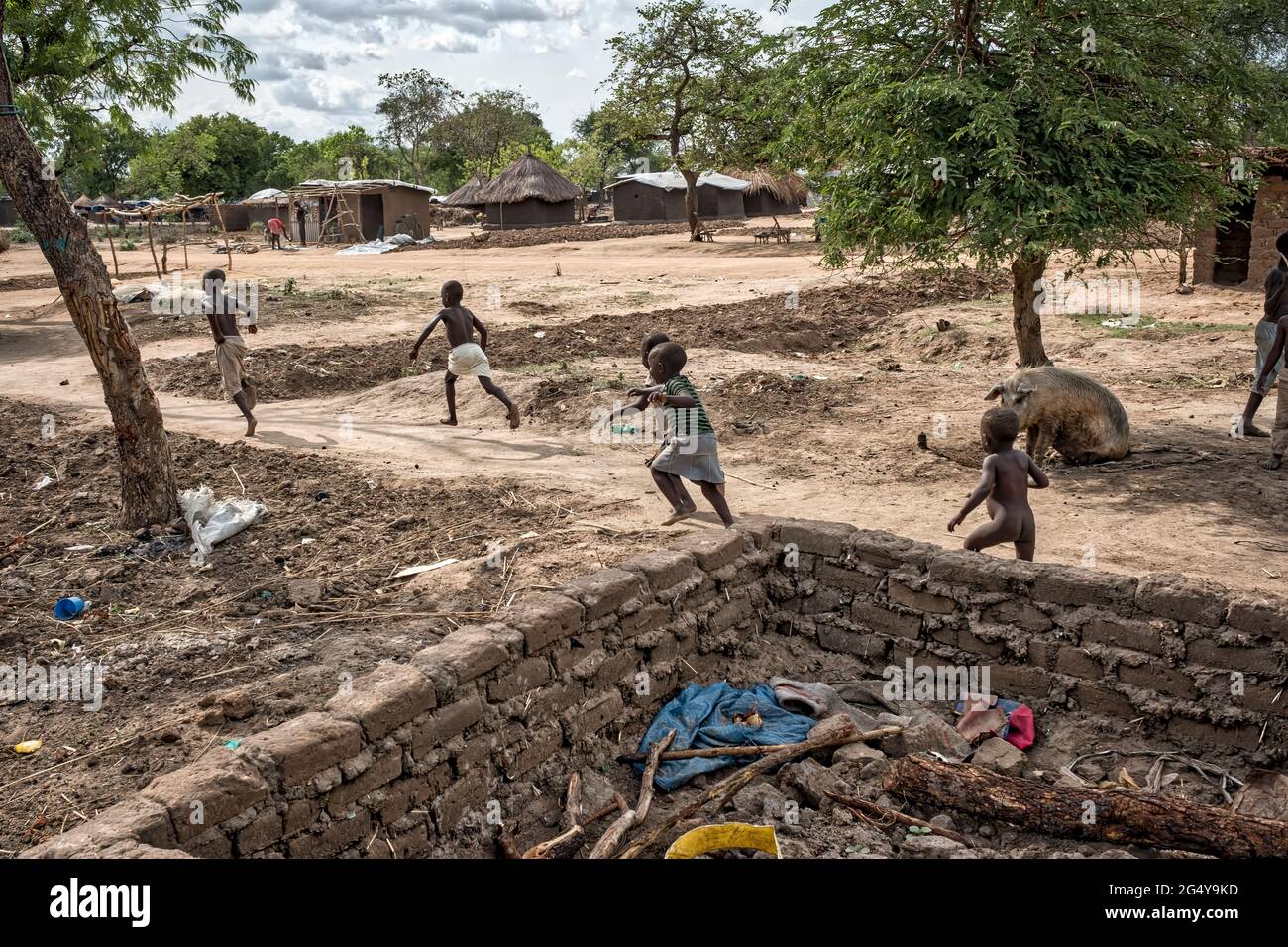Bidibidi, Morobi, refugee camp, Uganda, Africa Stock Photo - Alamy