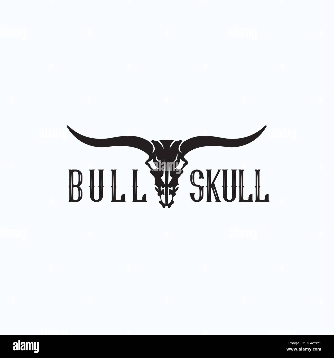 Skull silhouette art Cut Out Stock Images & Pictures - Alamy