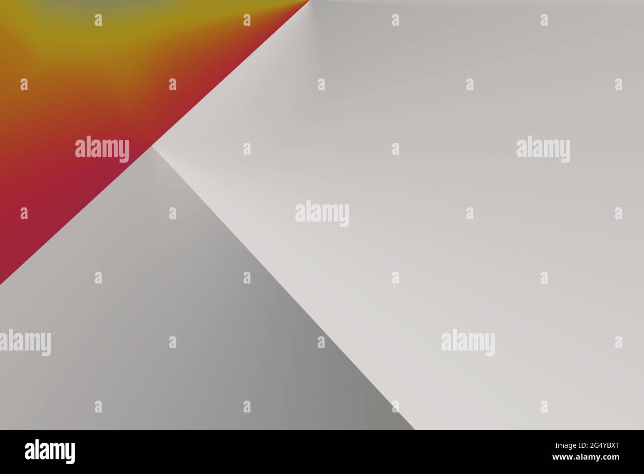 Illustration of yellow, red, and white gradient background Stock Photo ...