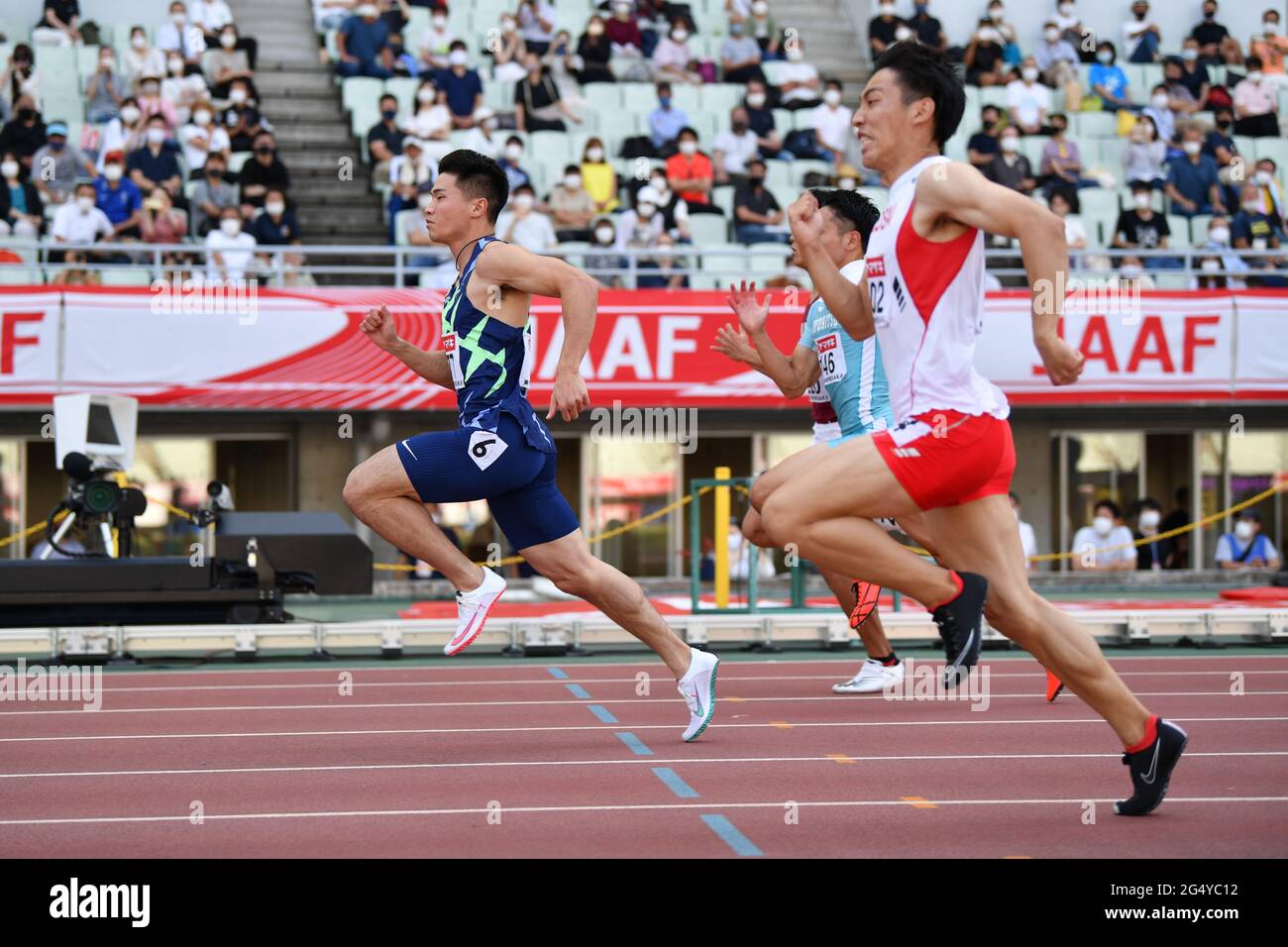 Yanmar Stadium Nagai, Osaka, Japan. 24th June, 2021. Yuki Koike, JUNE ...