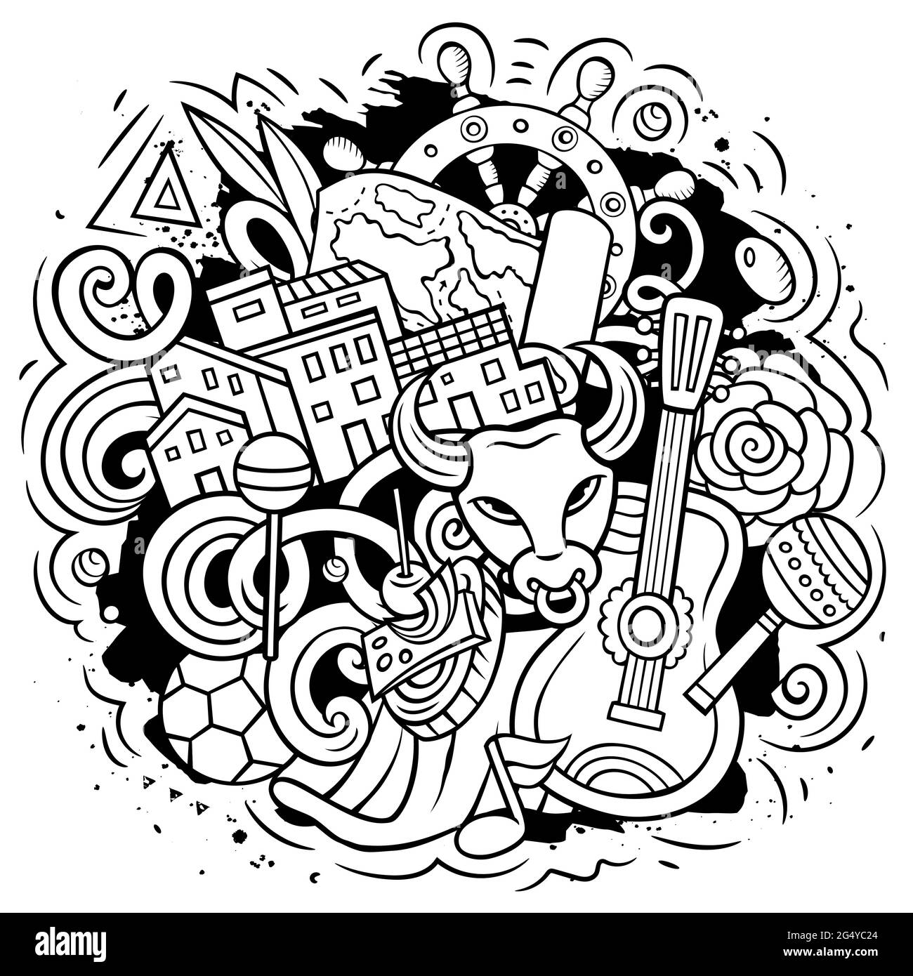 National flower of spain Cut Out Stock Images & Pictures - Alamy