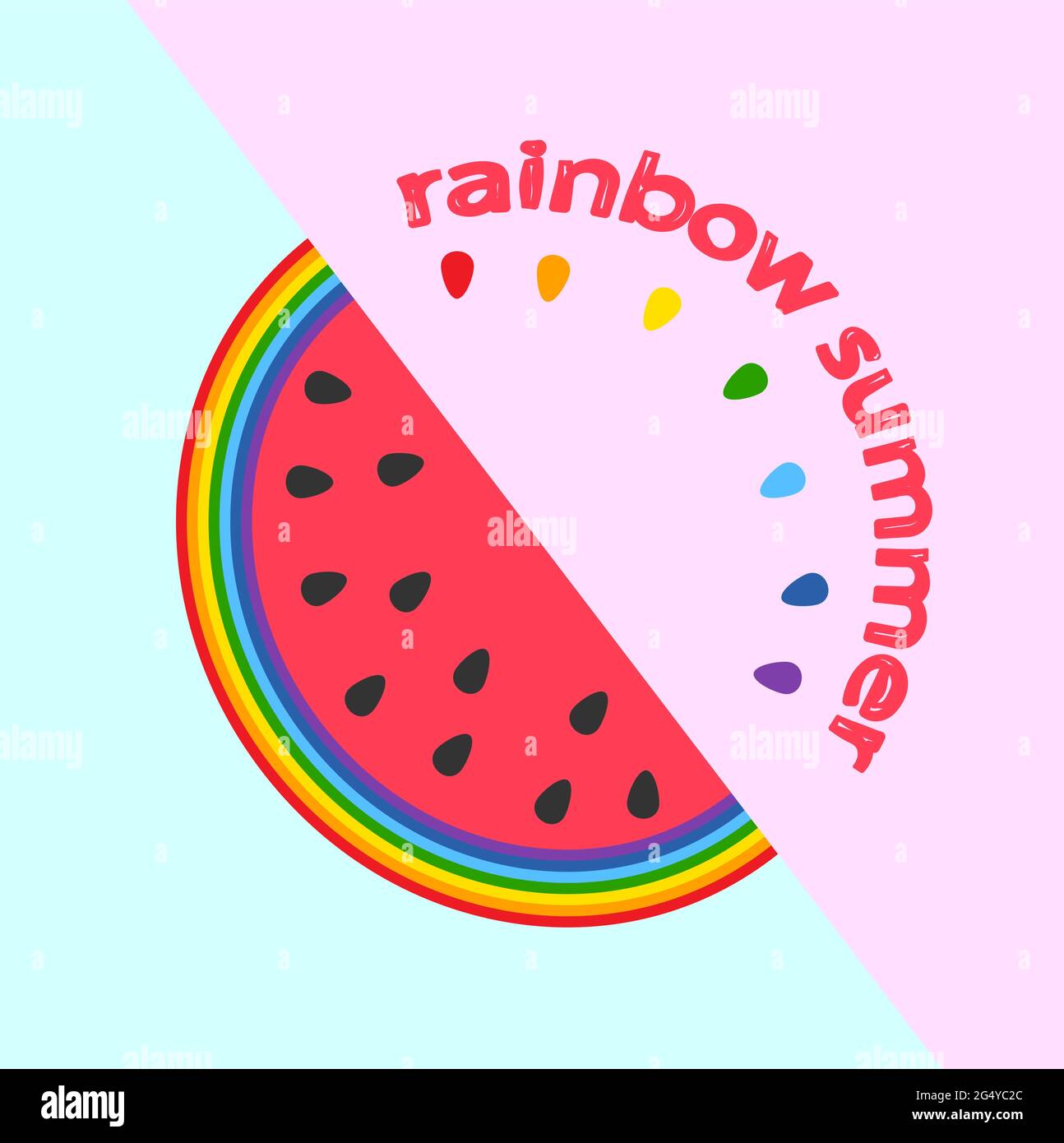 Rainbow Watermelon