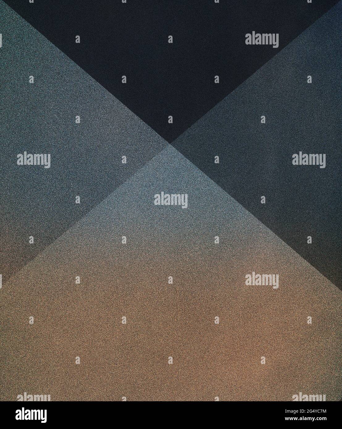 Illustration of cream and blue-toned geometric triangles background ...