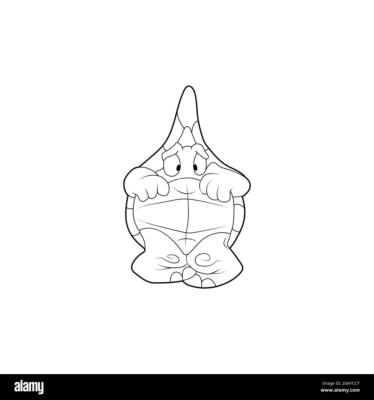 Coloring book children on theme Black and White Stock Photos & Images ...