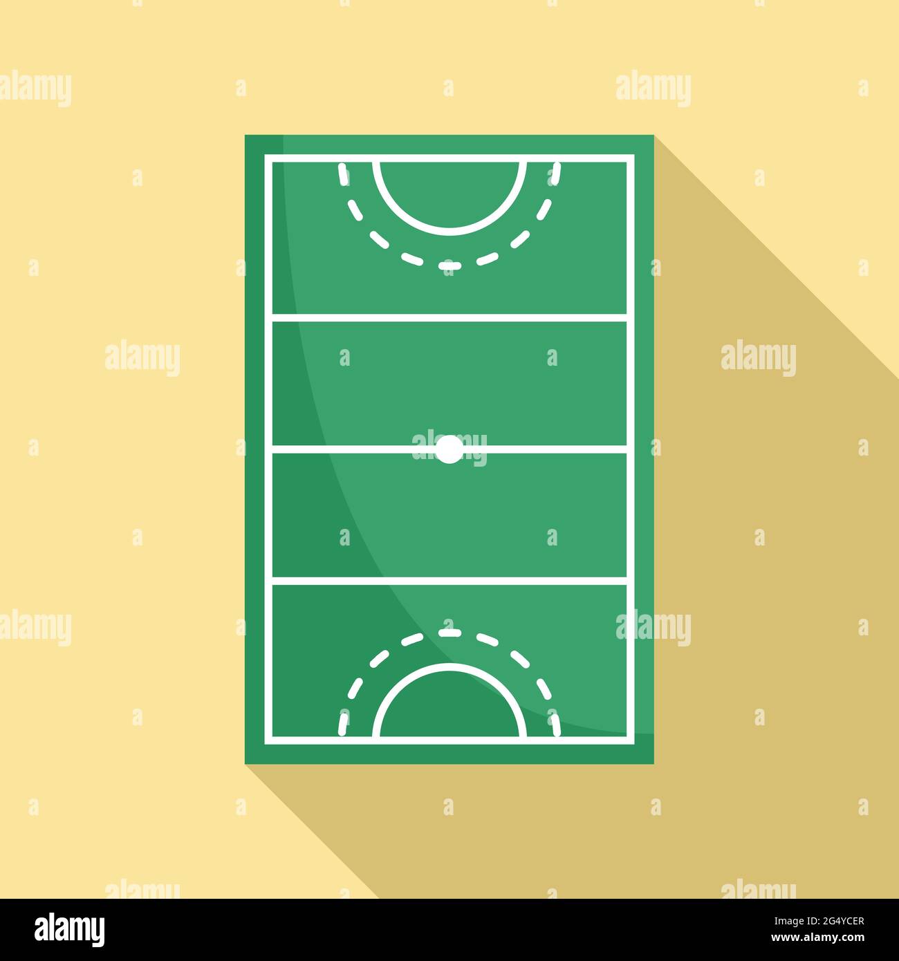 Hurling field icon, flat style Stock Vector Image & Art - Alamy