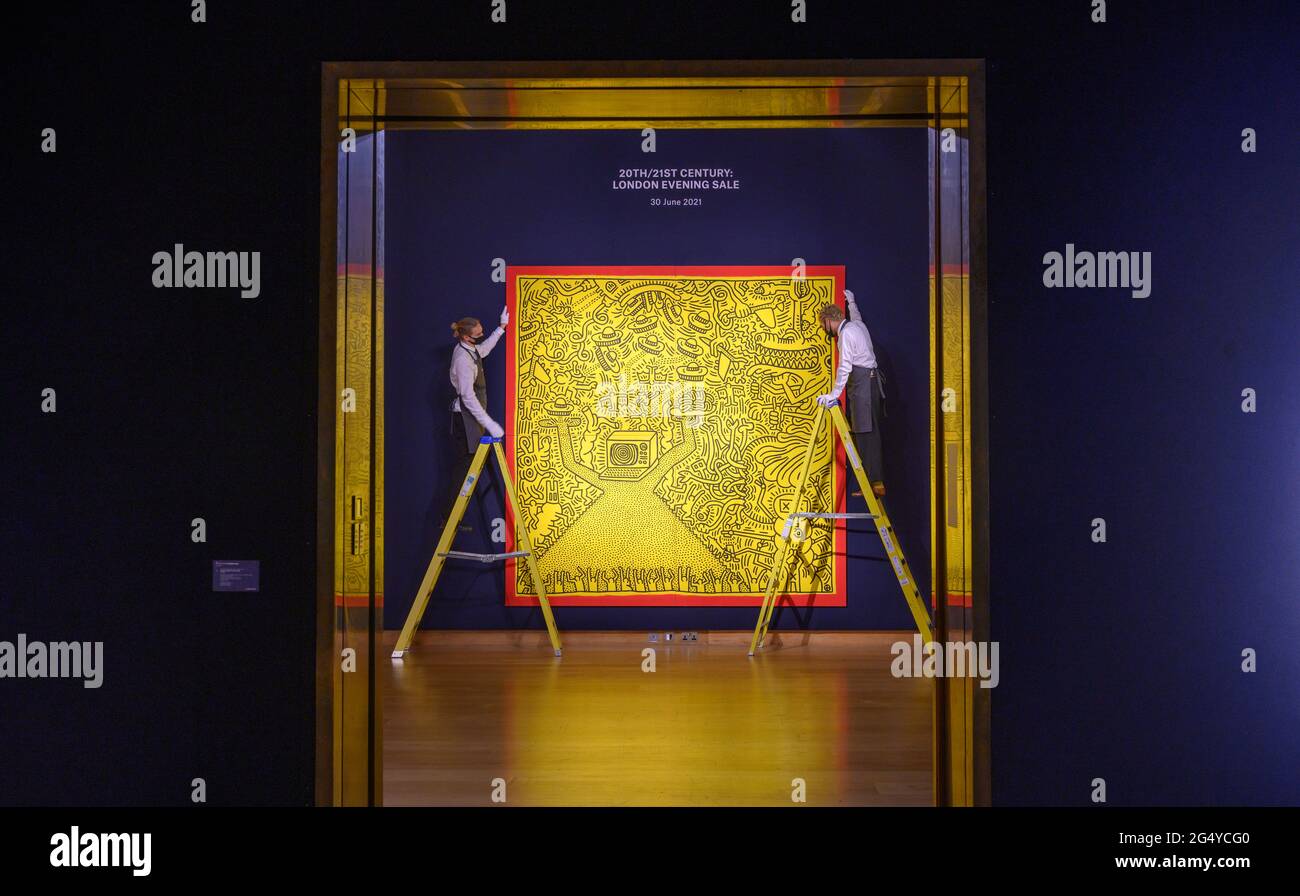 Keith haring works hi-res stock photography and images - Alamy