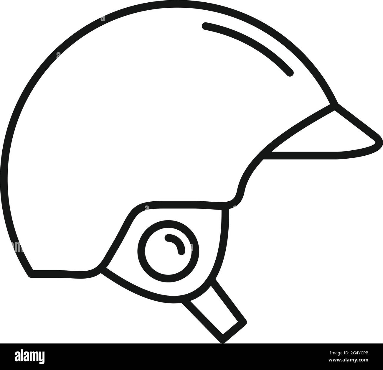 Hurling helmet icon, outline style Stock Vector Image & Art - Alamy