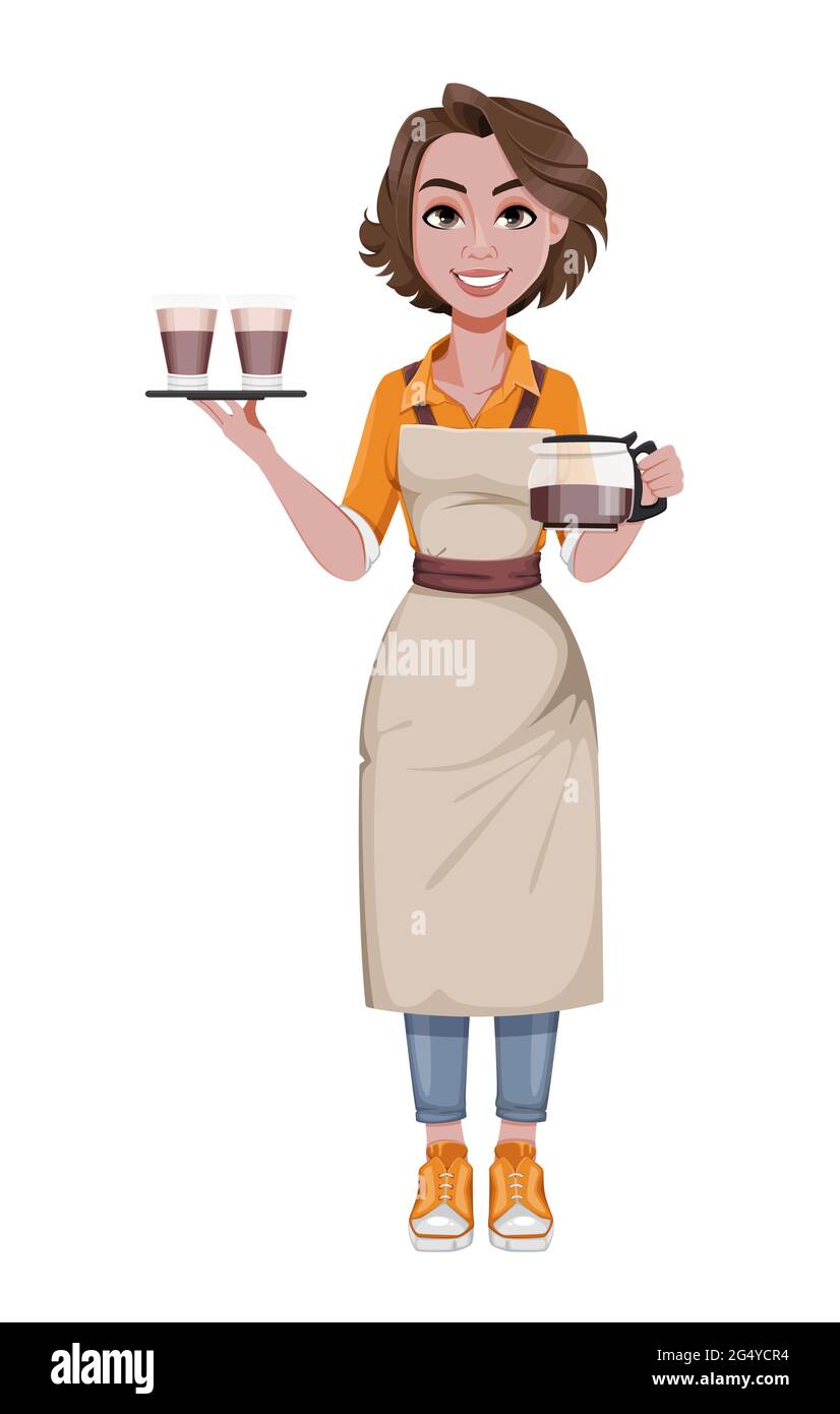 Barista Cartoon