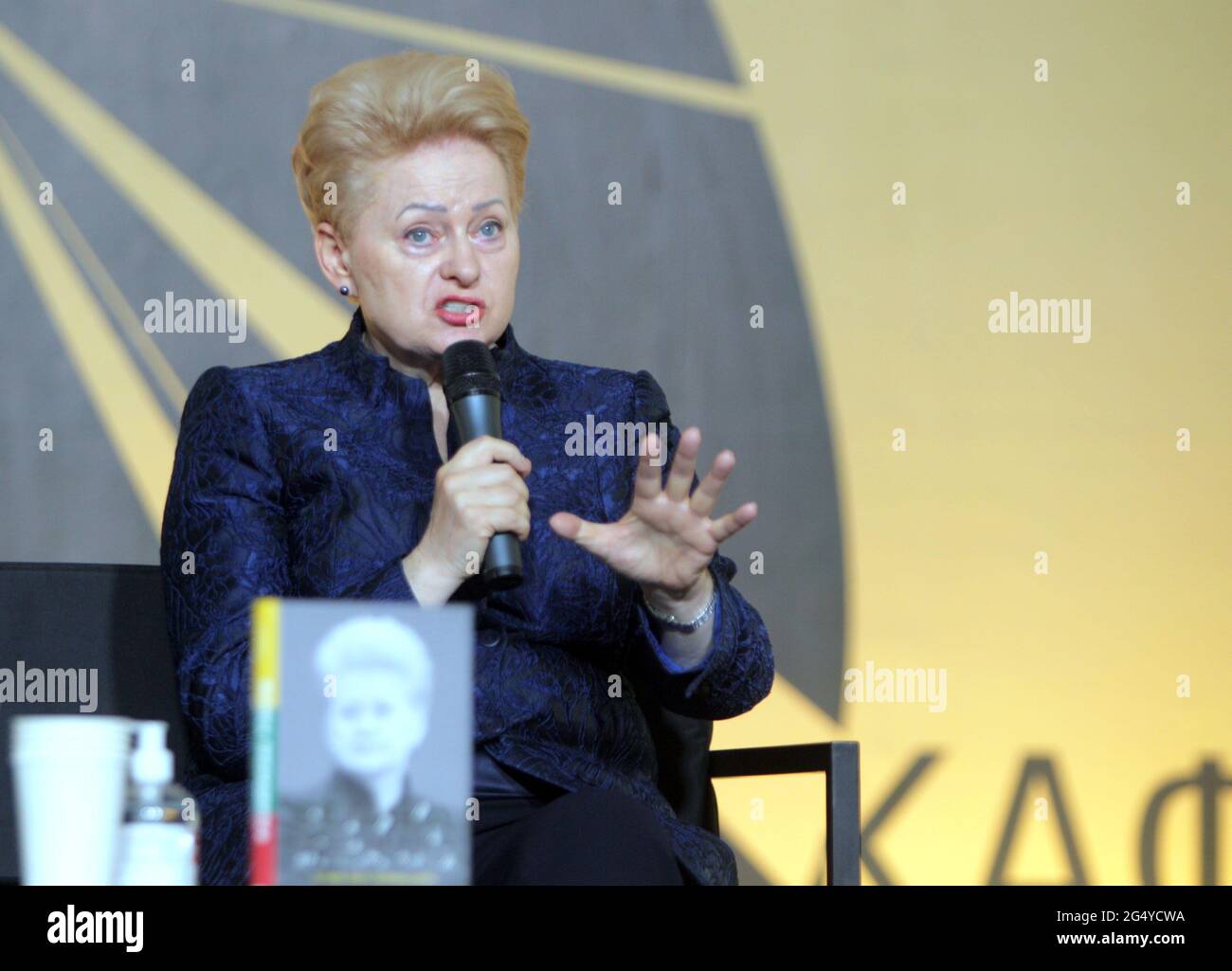 Non Exclusive: KYIV, UKRAINE - JUNE 23, 2021 - Former Lithuanian ...