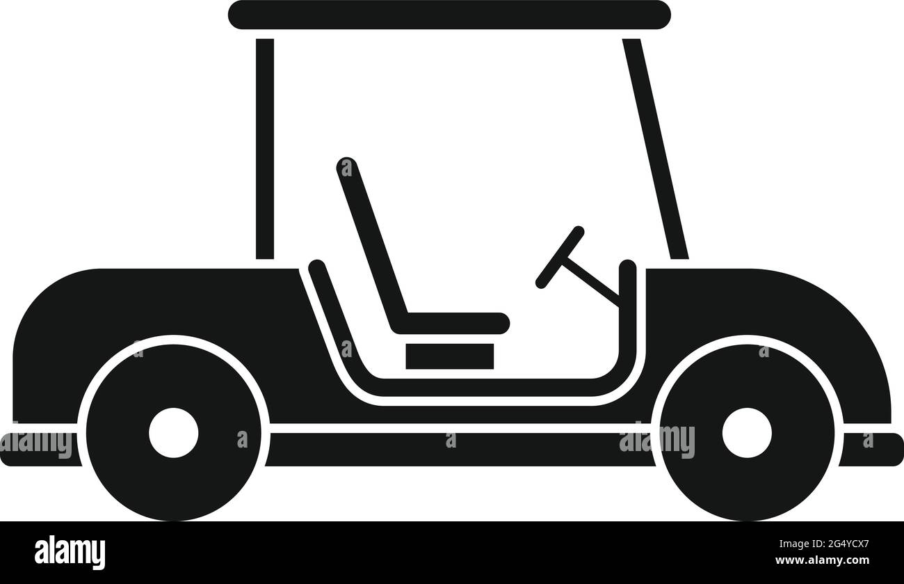 Golf cart club icon, simple style Stock Vector Image & Art - Alamy