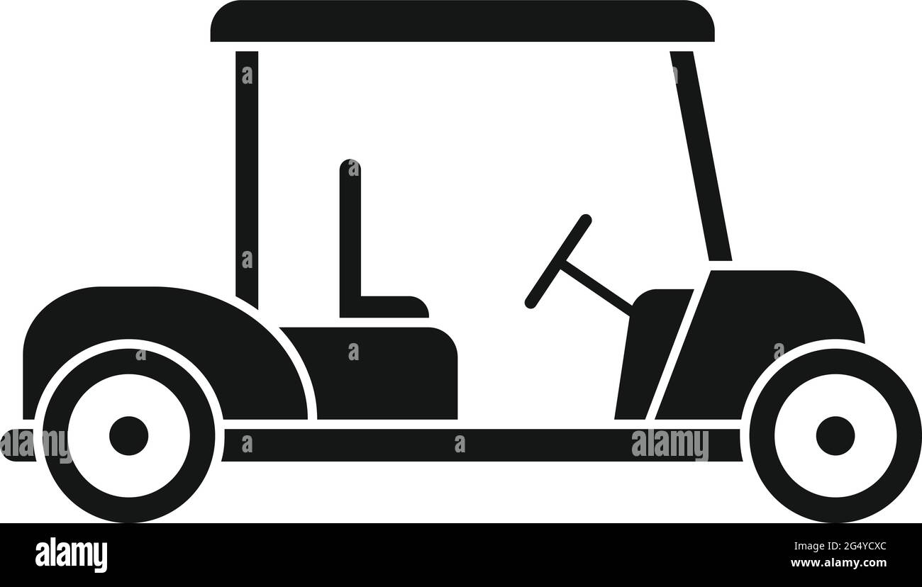 Golf cart equipment icon, simple style Stock Vector Image & Art - Alamy