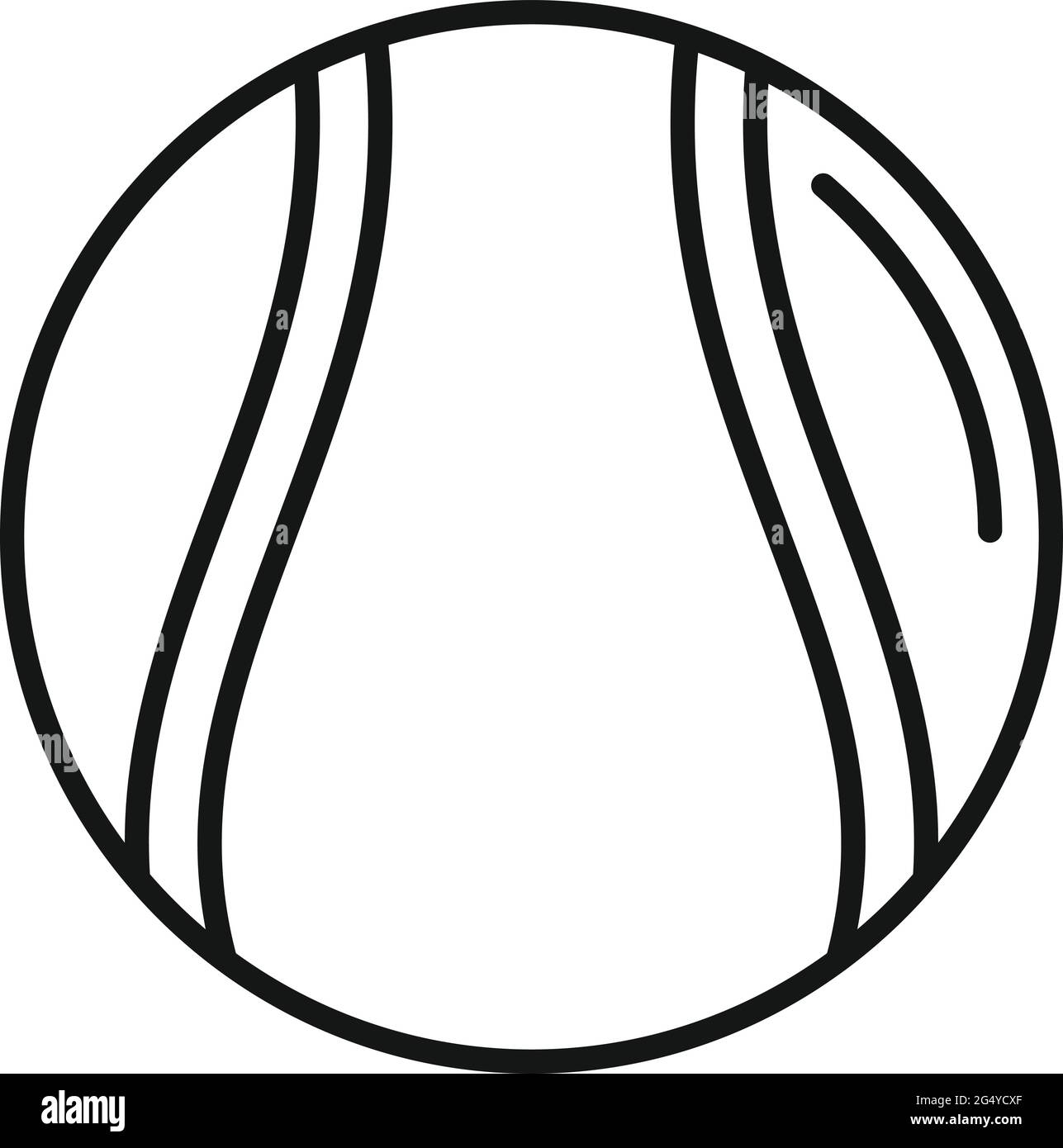 Hurling ball icon, outline style Stock Vector Image & Art - Alamy