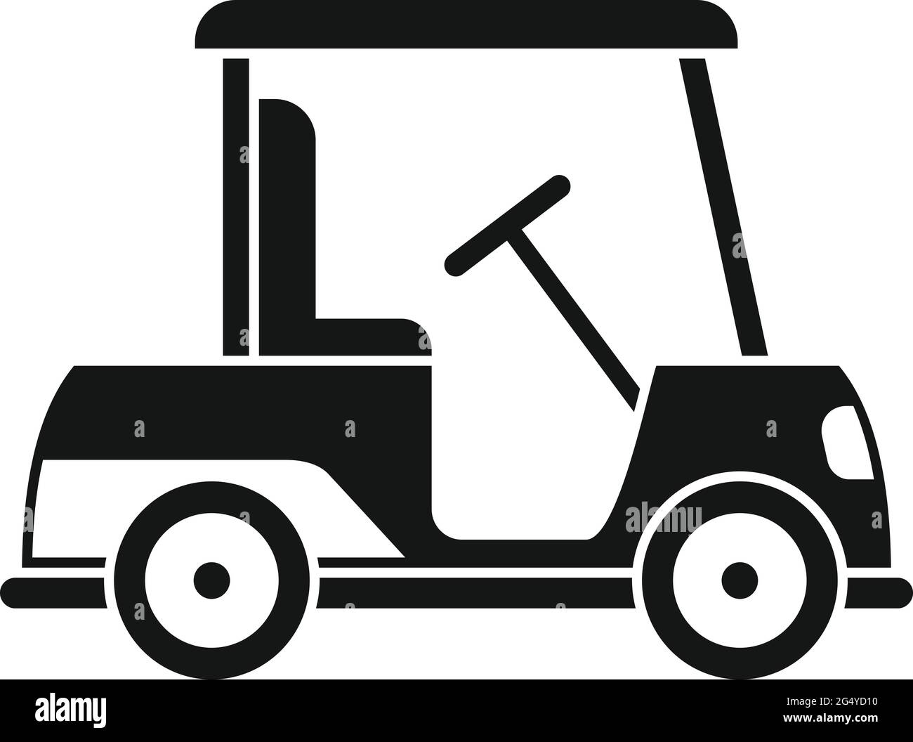 Golf cart activity icon, simple style Stock Vector Image & Art - Alamy