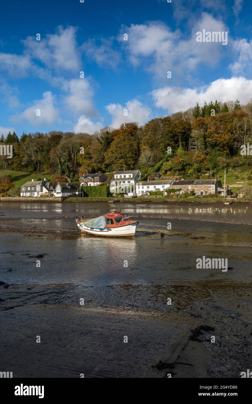 Lerryn; River; Cornwall; UK Stock Photo - Alamy