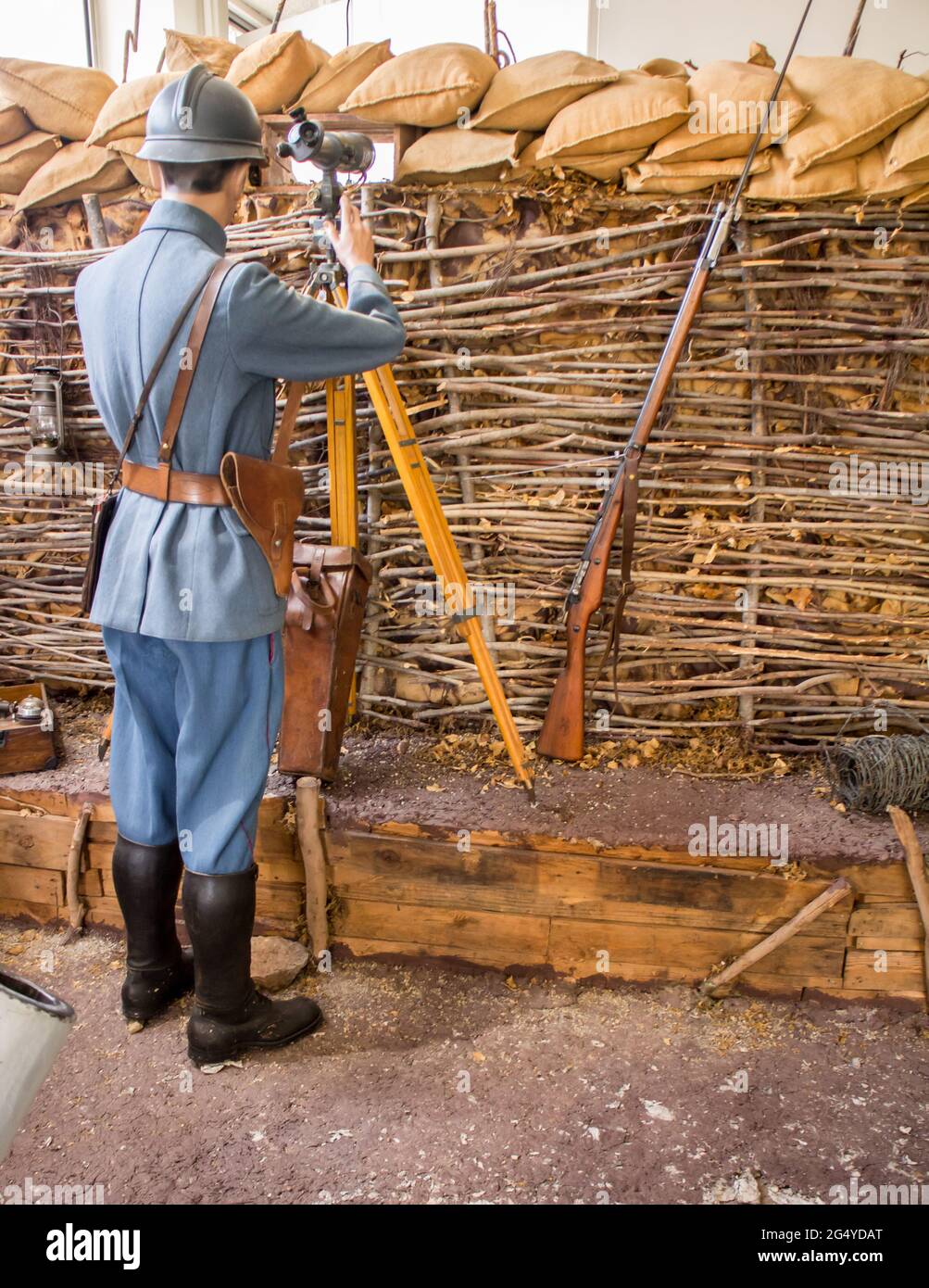 Trench mortar gun hi-res stock photography and images - Alamy