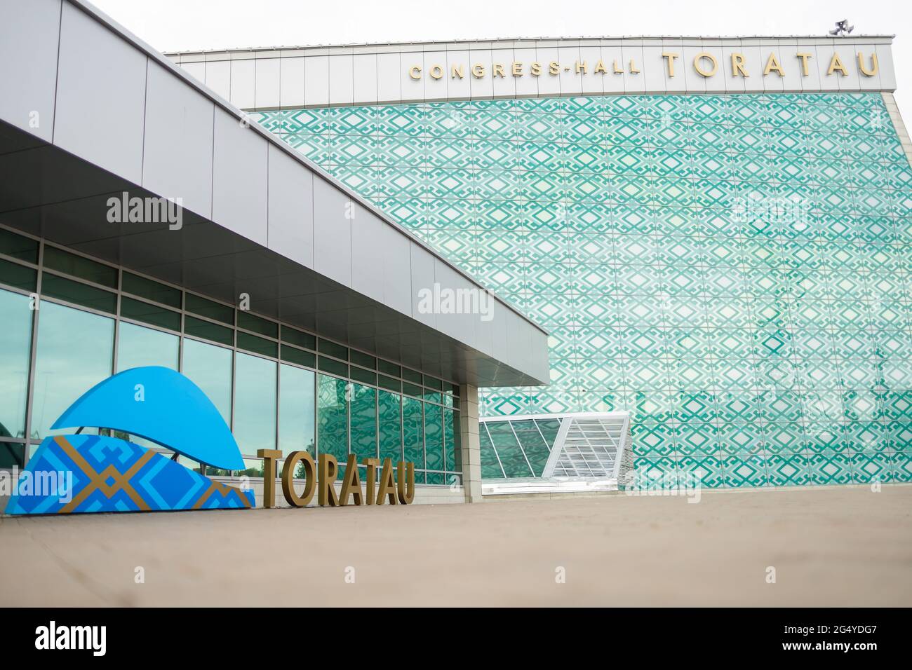 Ufa, Russia - 15 june 2021: View at Congress hall Toratau Stock Photo ...