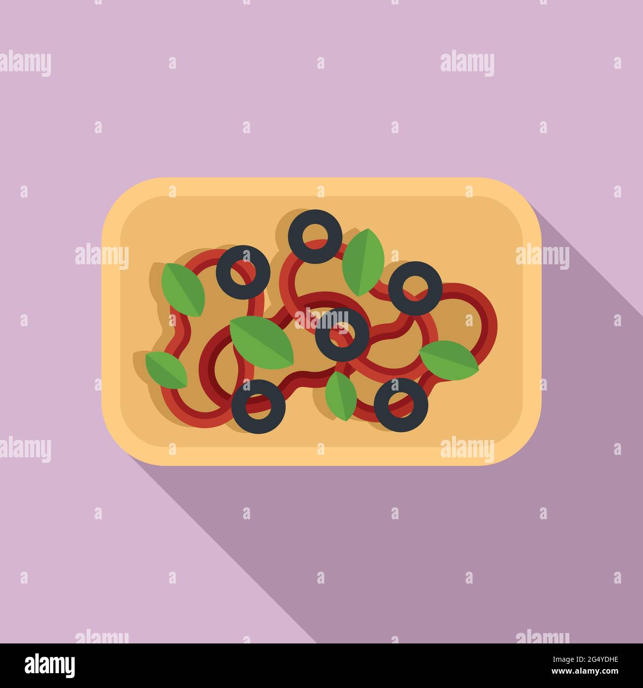 Greece food vegetables icon, flat style Stock Vector Image & Art - Alamy