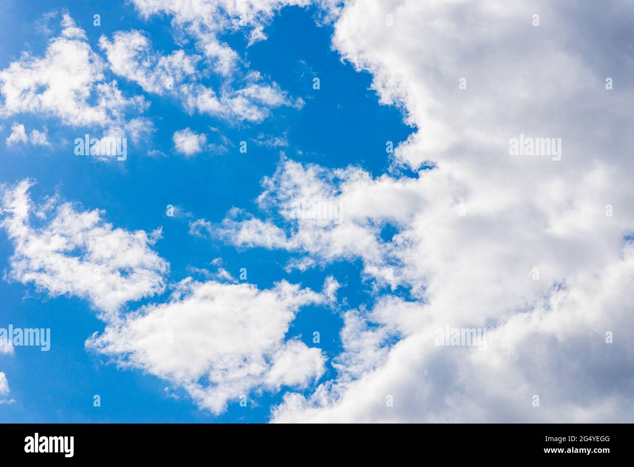 Beautiful blue sky,white cloud background. Shape independent, Elements ...