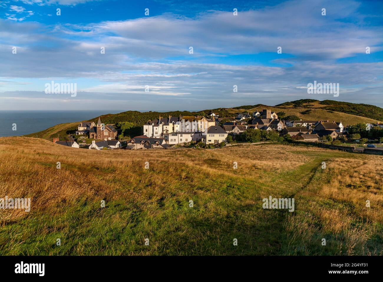 Mortehoe village devon uk hi-res stock photography and images - Alamy