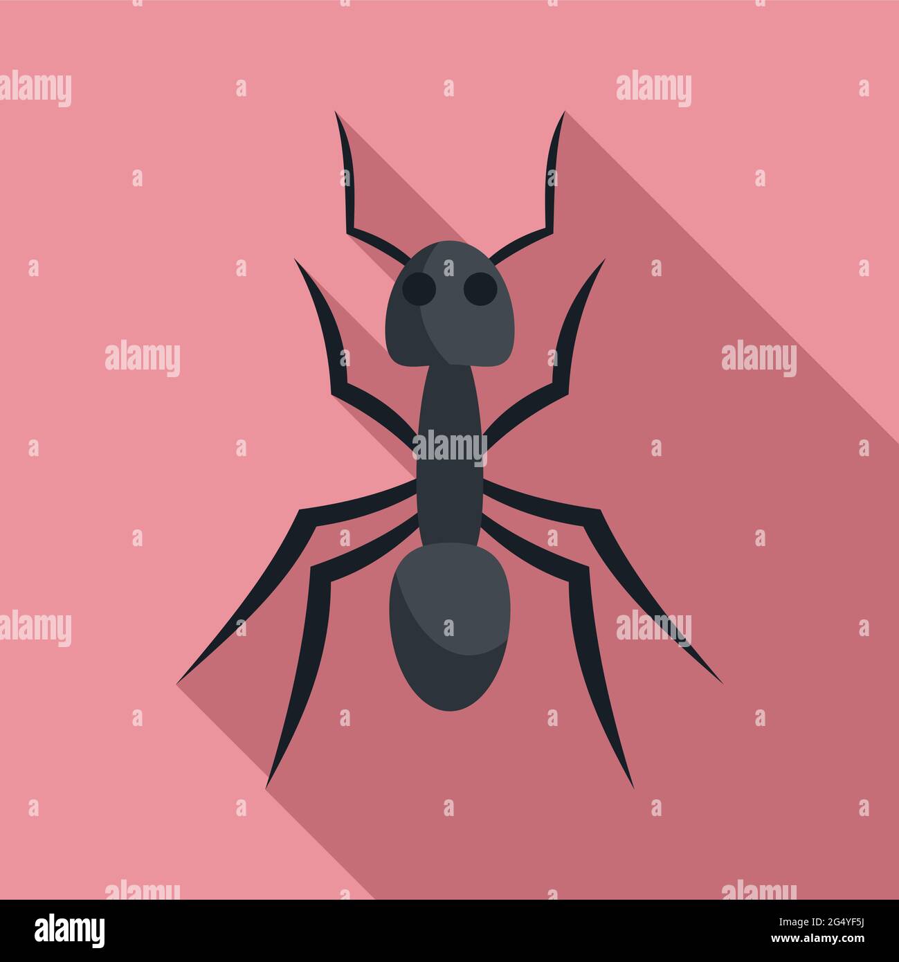Fauna ant icon, flat style Stock Vector Image & Art - Alamy