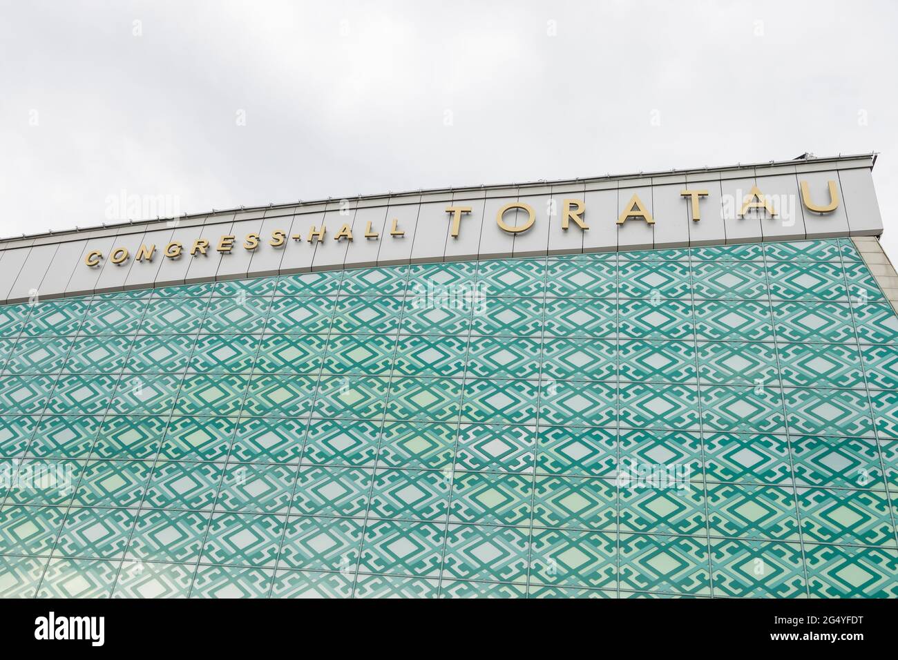 Ufa, Russia - 15 june 2021: View at Congress hall Toratau Stock Photo ...