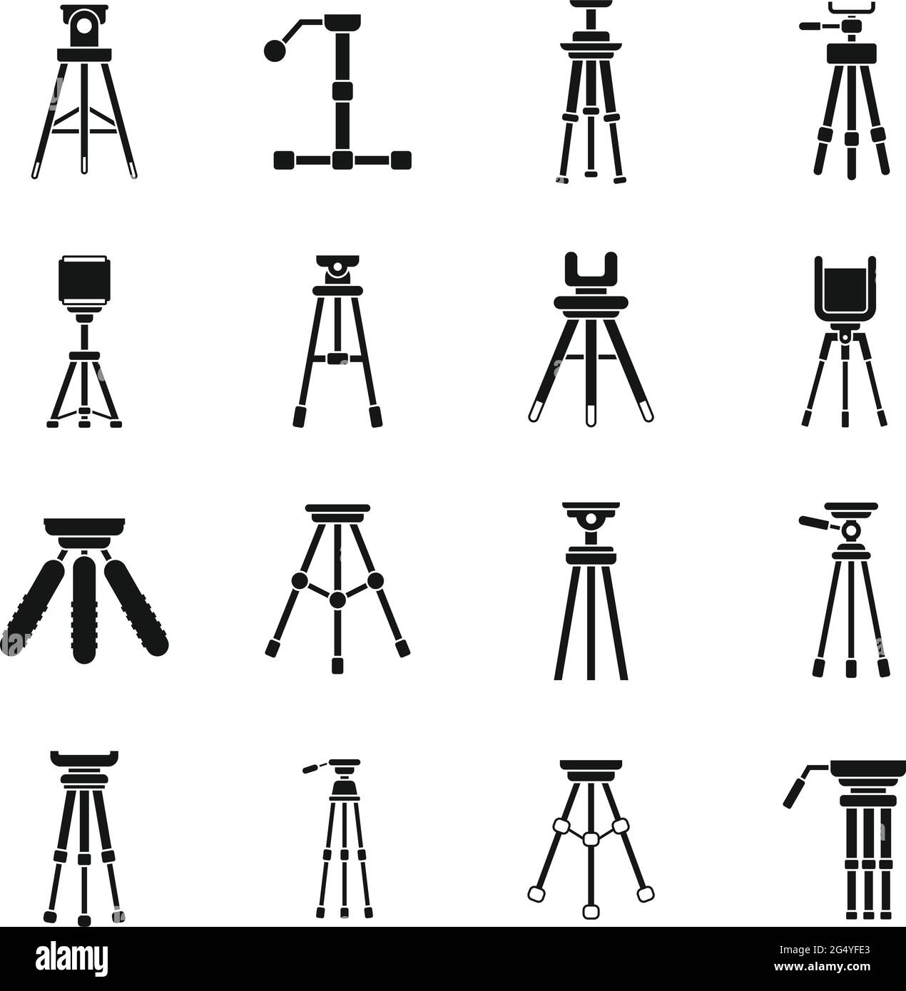 Simple Tripod Cut Out Stock Images & Pictures - Alamy