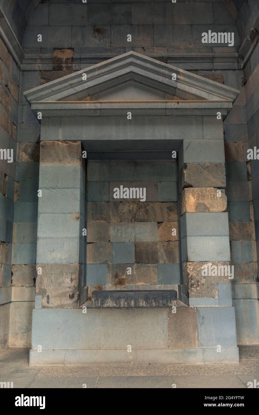 interior pagan temple Garni, a landmark of Armenia Stock Photo - Alamy