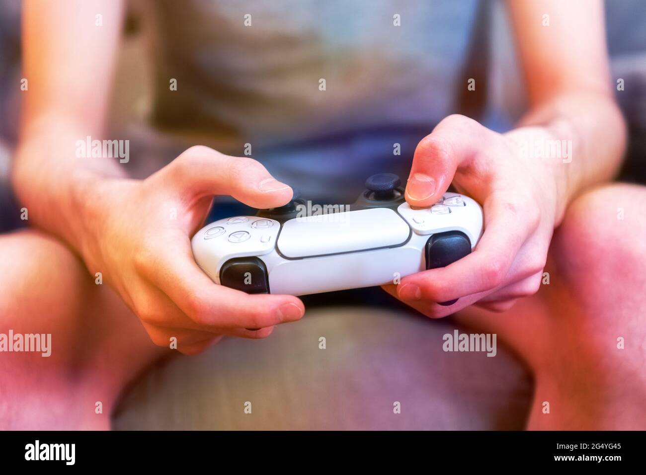 Playstation 5, PS5, conceptual image Stock Photo - Alamy