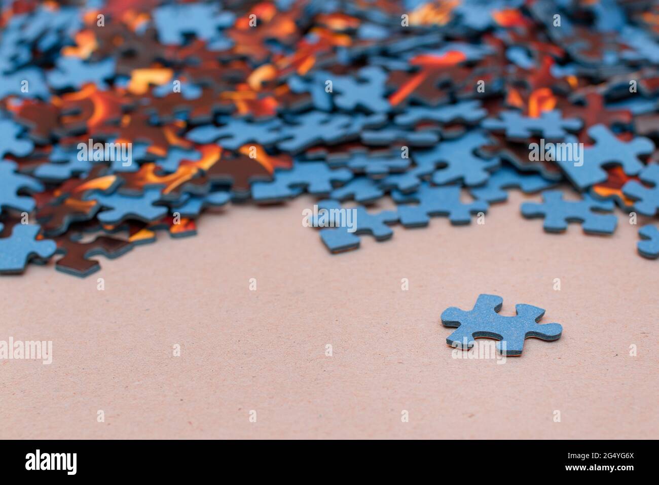 Mixed Peaces of a Colorful Jigsaw Puzzle - Strategy and Solving Problem ...