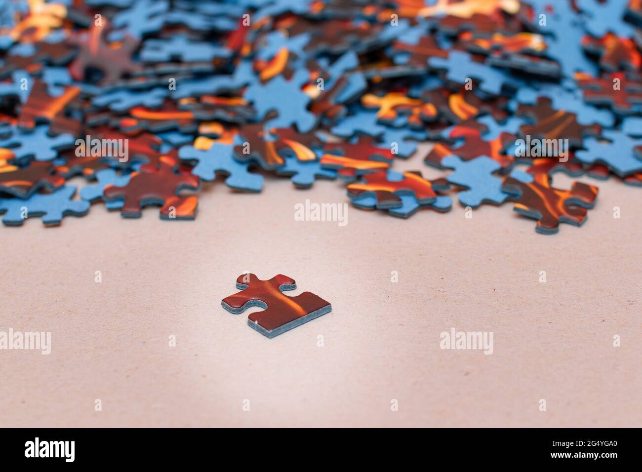 Mixed Peaces of a Colorful Jigsaw Puzzle - Strategy and Solving Problem ...