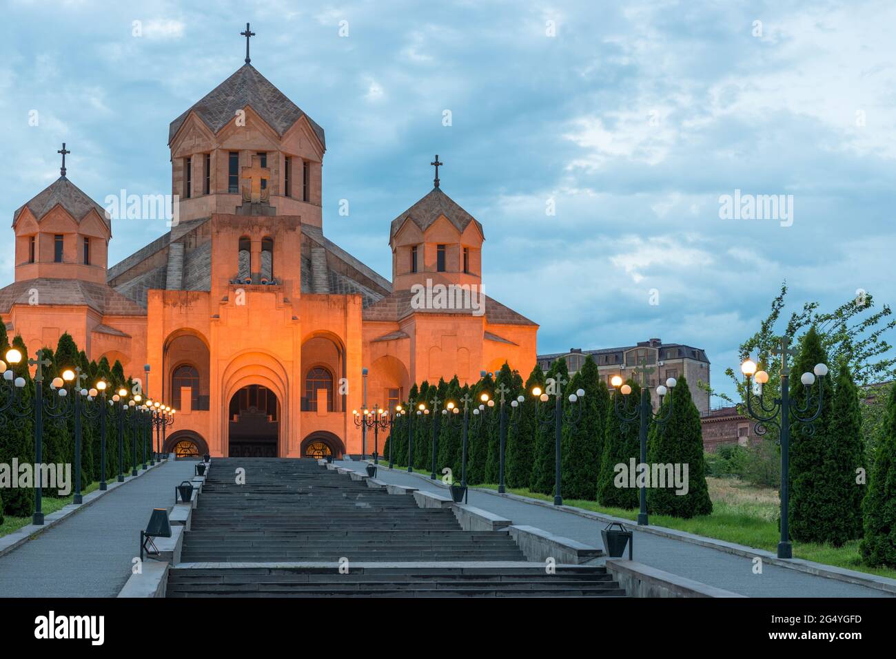 Tradition christian ancient evening hi-res stock photography and images ...