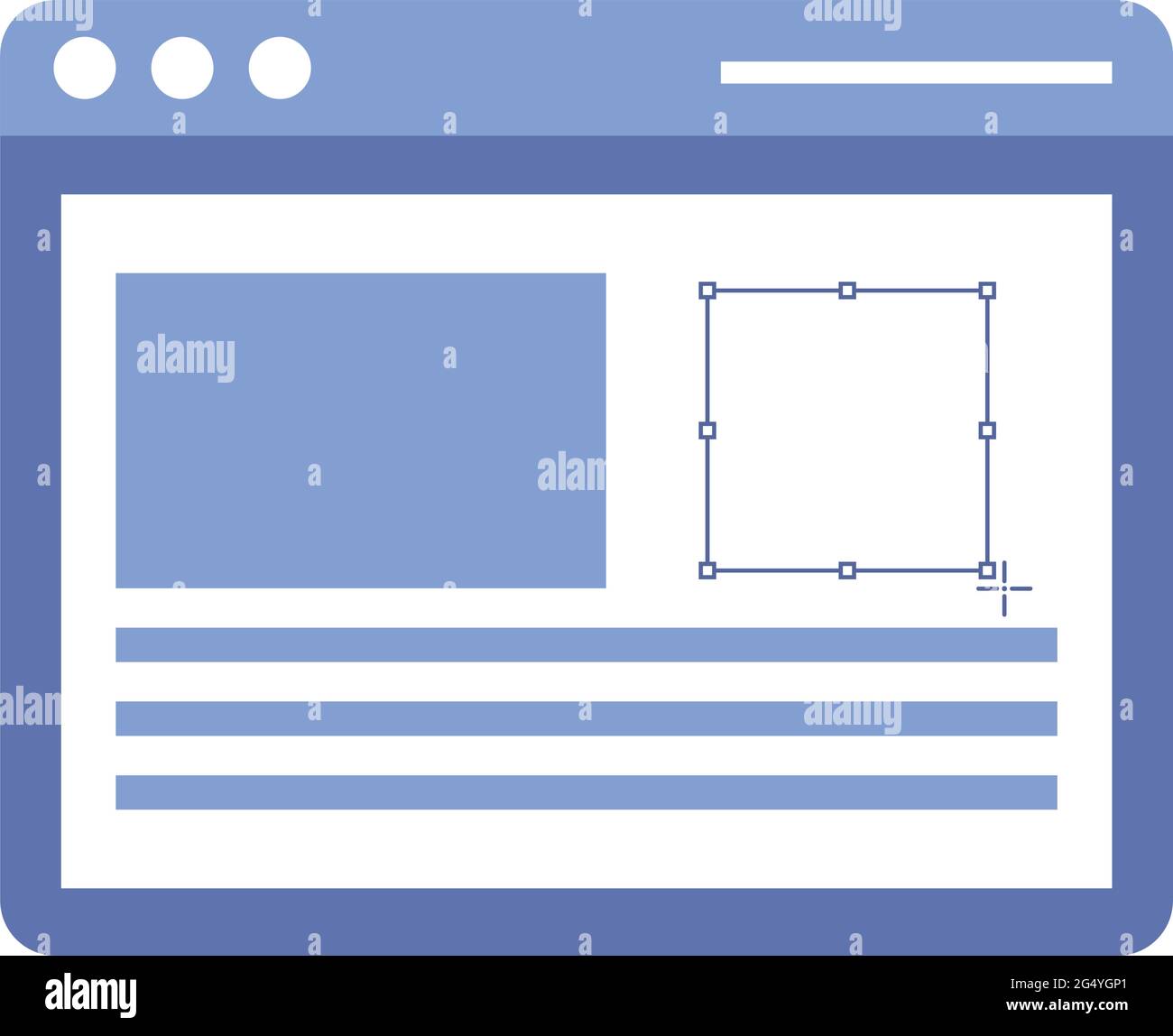 web page design Stock Vector Image & Art - Alamy