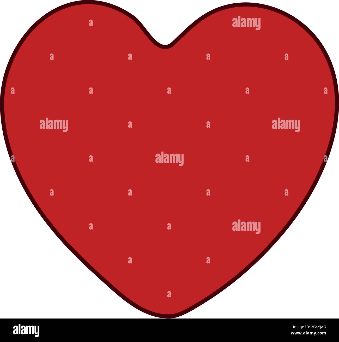 Crimson heart Stock Vector Images - Alamy