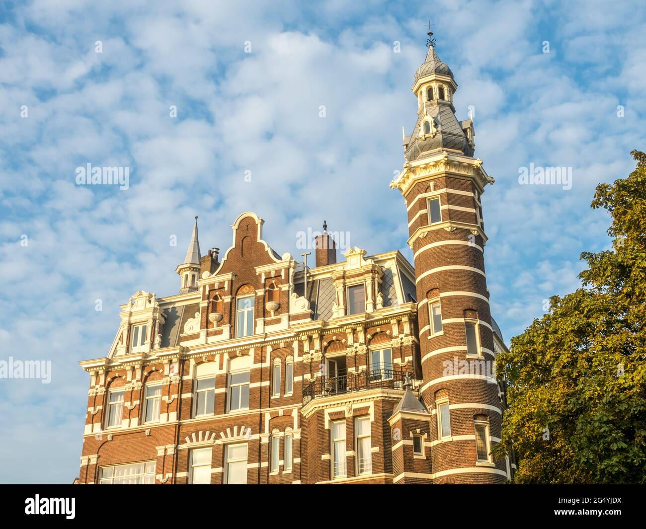 Residential designed building in Amsterdam, Netherlands Stock Photo - Alamy