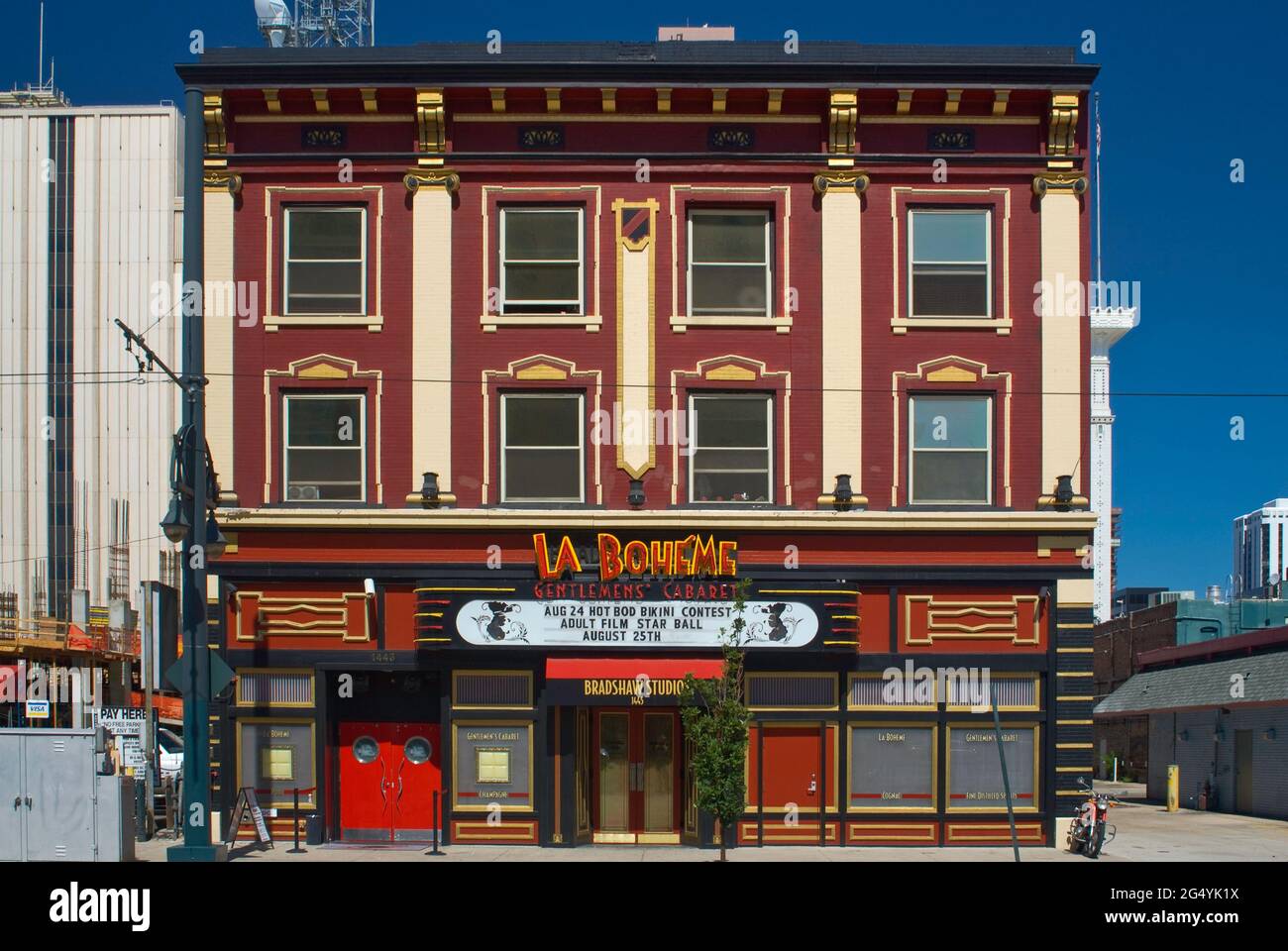 La Boheme night club, Downtown, Denver, Colorado, USA Stock Photo - Alamy