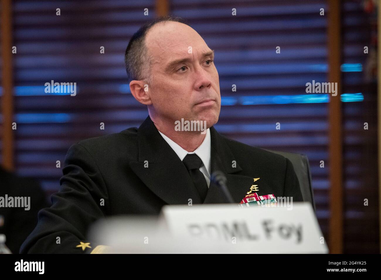 Rear admiral ronald foy hi-res stock photography and images - Alamy