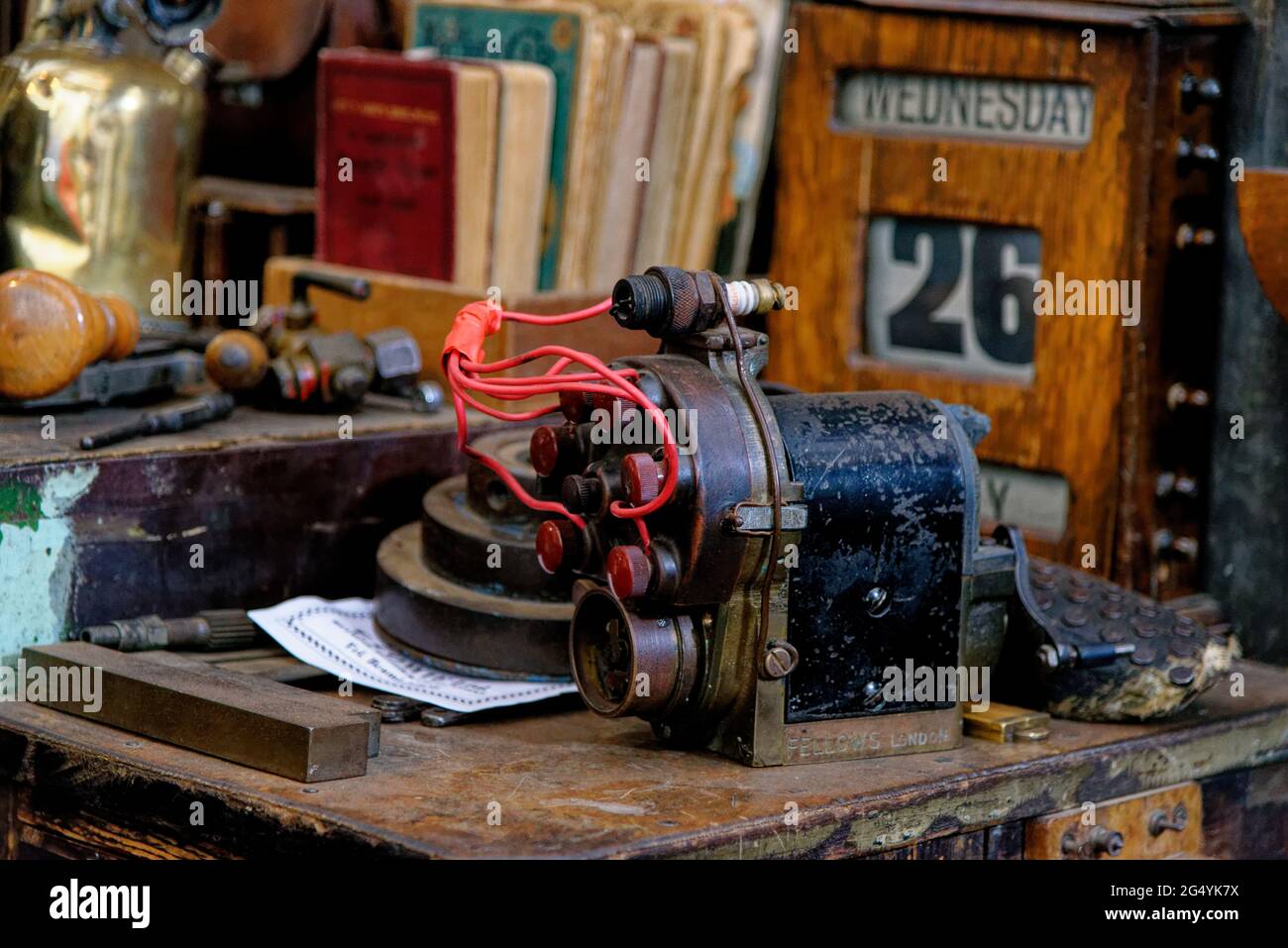 Old Fashioned Garage Workshop High Resolution Stock Photography and ...