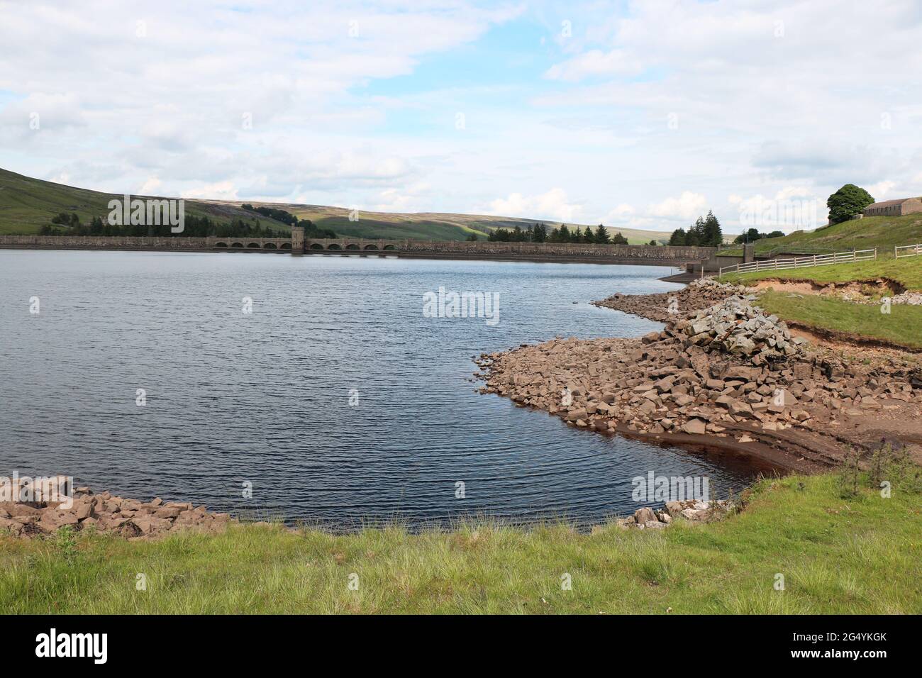 Scar House Reservoir, Nidd Valley, Yorkshire, UK Stock Photo - Alamy