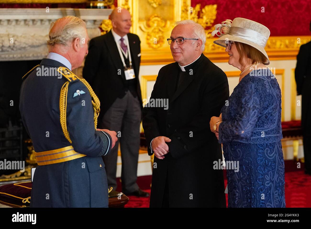 The Very Reverend Dr. David Hoyle from London is made an MBE (Member of ...